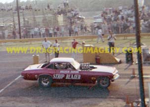 Malcolm Durham Strip Blazer Corvair at the line